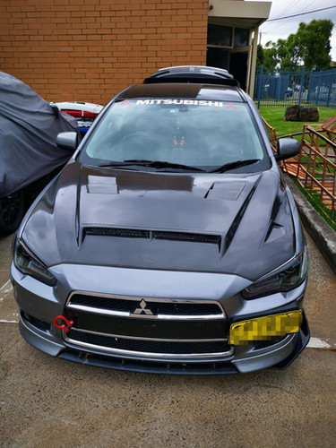 Mitsubishi Lancer - Style A Bonnet 2007-2017* | SK Performance