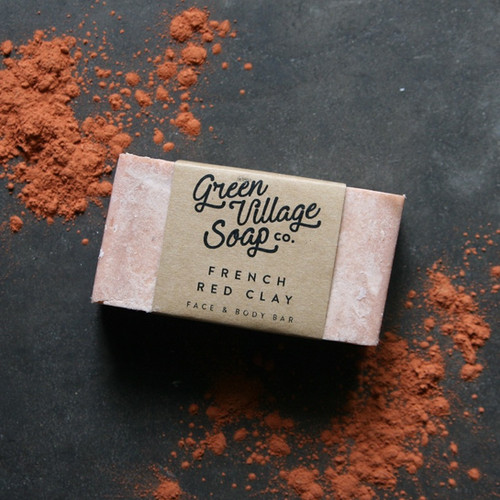 French Red Clay Soap | Mysite 1