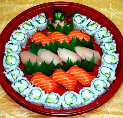 14. Fukuroku #1 - Mini Sushi Tray (10 Nigiri Sushi + 18 Roll Sushi ...