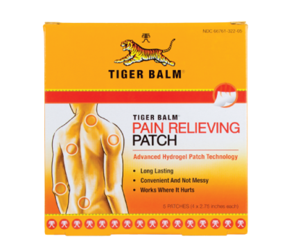 TIGER BALM PAIN RELIEVING PATCH | Barney's New Life