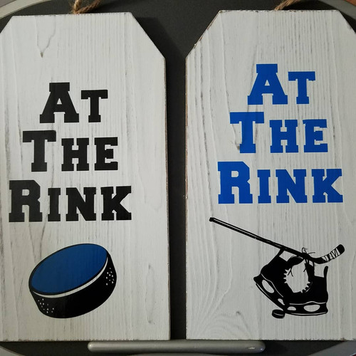 At the Rink Signs | jillofallcards