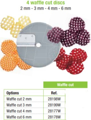 Robot Coupe - Disc Collection - Waffle Cut CL 50 Gourmet | CHES online