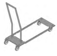 Rational - Transport trolley for containers for Combi-Duo | CHES online