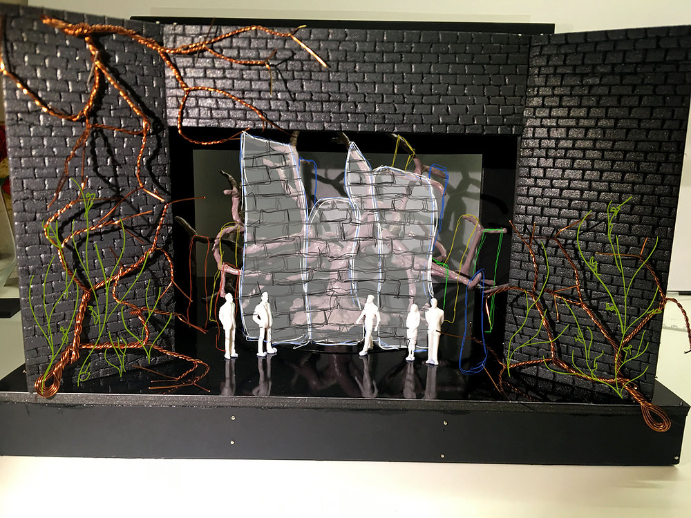 Hamlet Set and Costume Design.