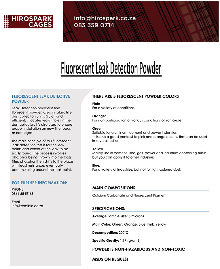 Visolite Powder | Hirospark