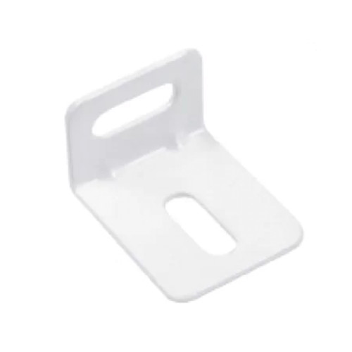 CORNER BRACKET SMALL - STEEL WHITE | Roco Fittings