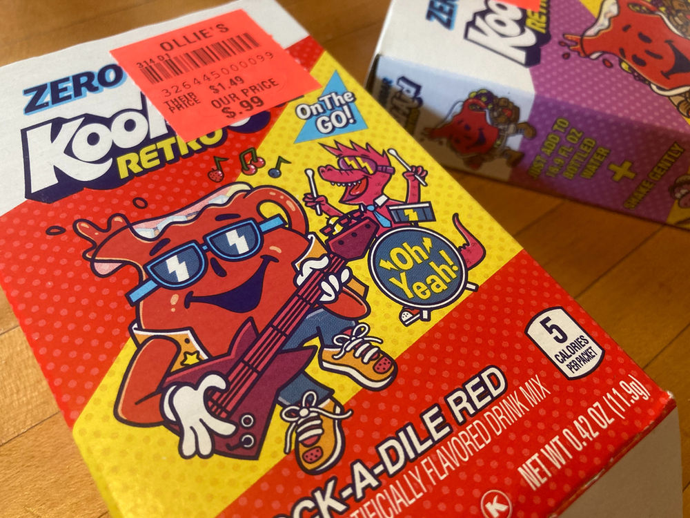 The Return of Purplesaurus Rex and Rock-a-dile Red Kool-Aid!