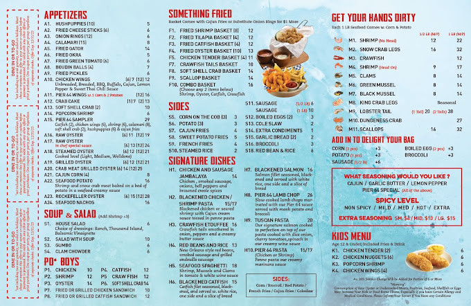 Home | Pier 64 seafood &bar