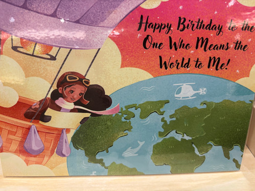 Around the Globe with Mandy - Birthday Greeting Card - English ...
