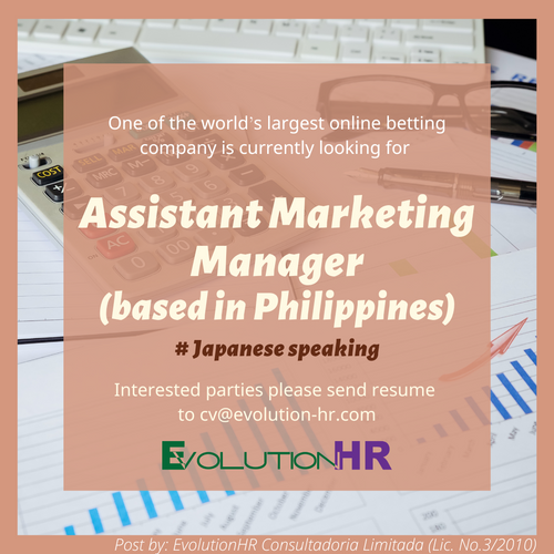 Assistant Marketing Manager | evolutionhr