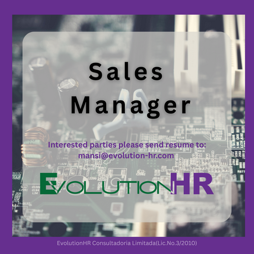 Sales Manager | evolutionhr