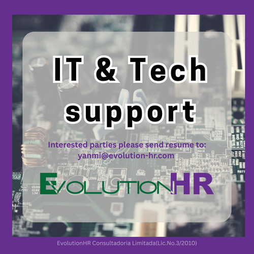 IT & Tech support | evolutionhr