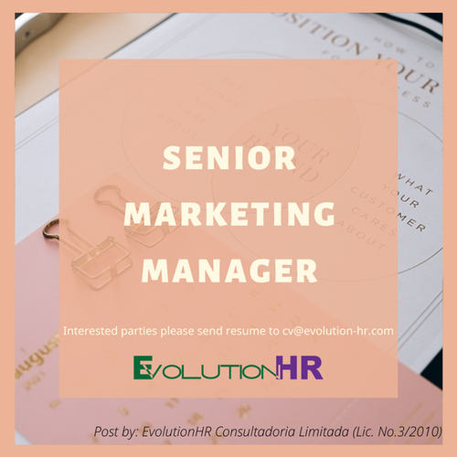 Senior Marketing Manager | evolutionhr