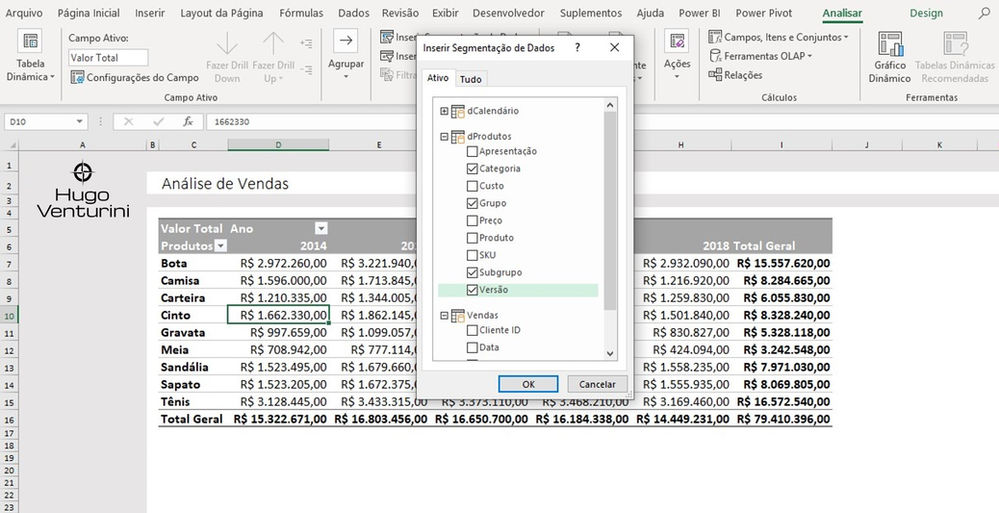 Recursos de alinhamento e dimensionamento no Excel