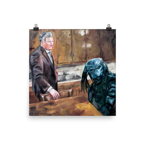 to catch predator Poster | Jack Estenssoro