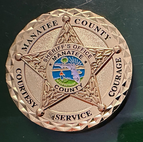 Official USPCA PD1 National Trials Coin by the Manatee County Sheriff's ...