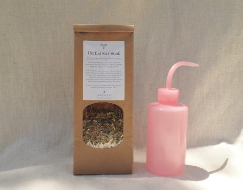 Postpartum Healing Herbal Sitz and Peri Bottle | Anicca - Dani Ibanez