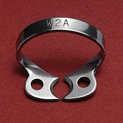 Rubber Dam Clamp - CLAMP W2A Wingless (Everyday Essentials) | VP Dental ...
