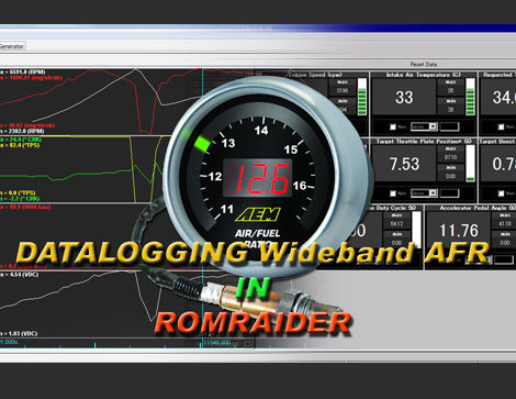 How to: Datalogging Wideband in Romraider