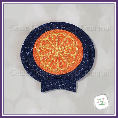 Orange Slice MEar ITH Digital Machine Embroidery Design | Once Upon a ...