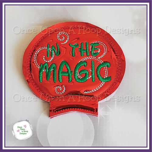 In the Magic WORD MEar ITH Digital Machine Embroidery Design | Once ...