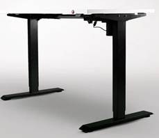 Heated Desk with option height adjustable option | Spaces Taylored