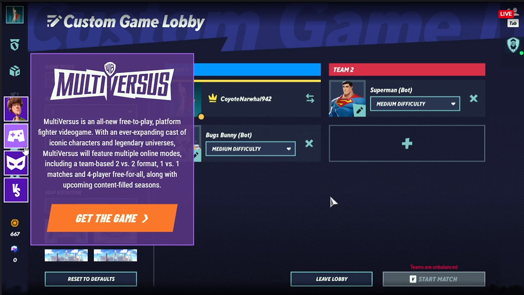 The MultiVersus Twitch Extension is Now Live!