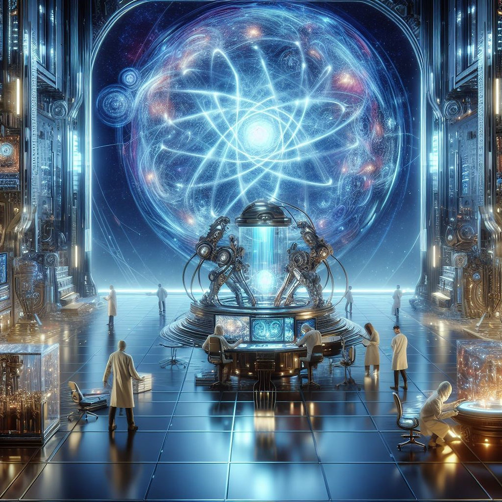 QAI - artificial intelligence running on a quantum computer