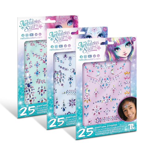Body Gem Stickers | Nebulous Stars