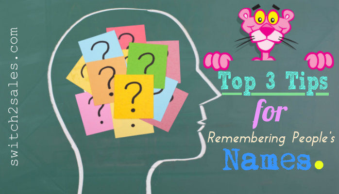Top 3 Tips for Remembering People's Names