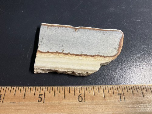 Chicken Track jasper slab - blue sky - 31 gram | First Pick Lapidary