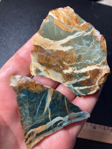 FOUR Colorful Morrisonite slabs - King of jaspers - 118 gram | First ...