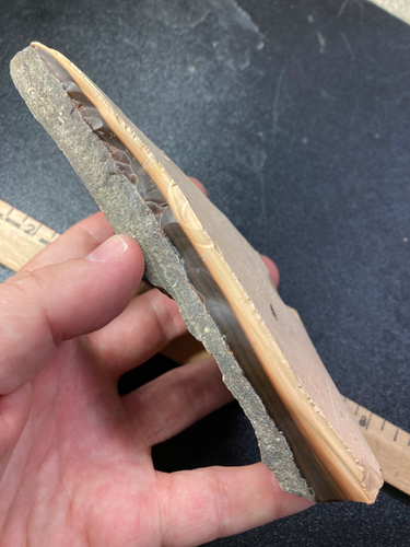 Rare Bat Cave jasper rough, Oregon - 236 gram | First Pick Lapidary