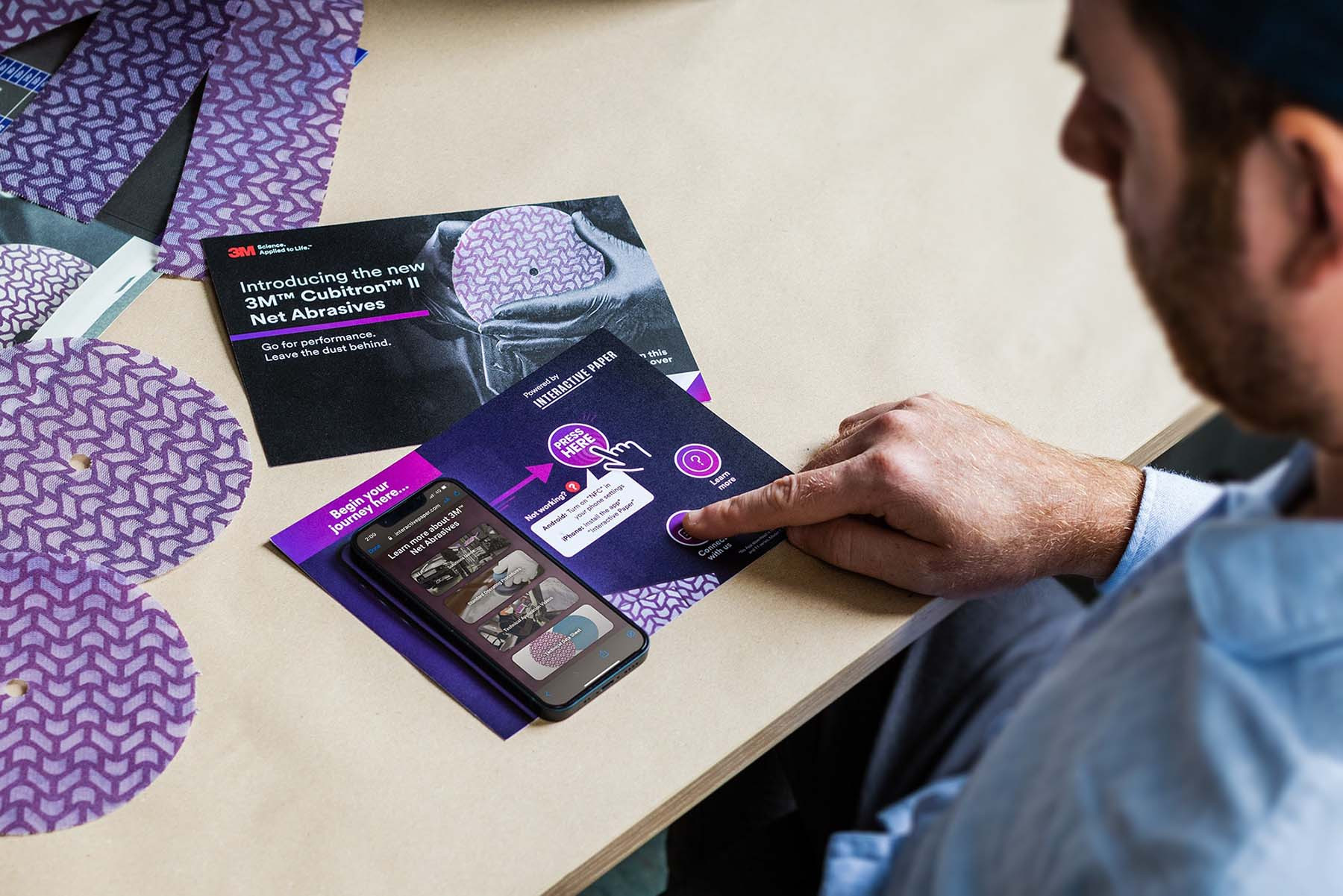 3M launches their product in 24 countries using Interactive Paper.