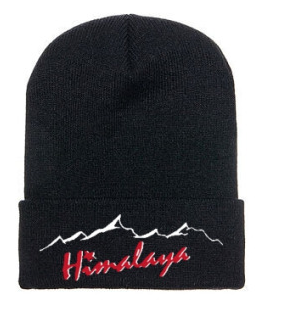 "Himalaya" Mountain scape Logo Knit Cap | Himifanstore