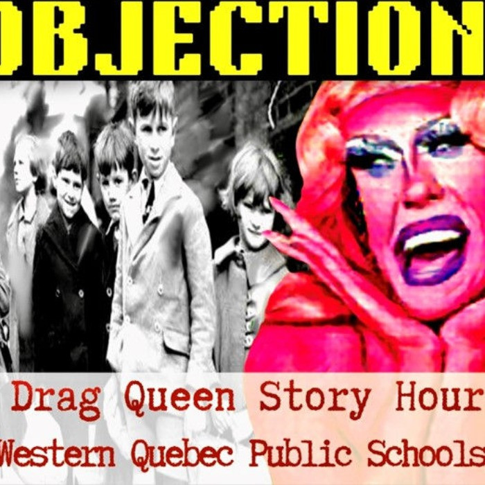 Objection to Drag Queen Story Hour in Western Quebec schools