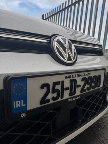 4D 5MM IRL FONT | Only Plates Ireland