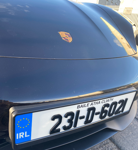 4D 5MM IRL FONT | Only Plates Ireland