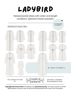 ladybird sewing pattern