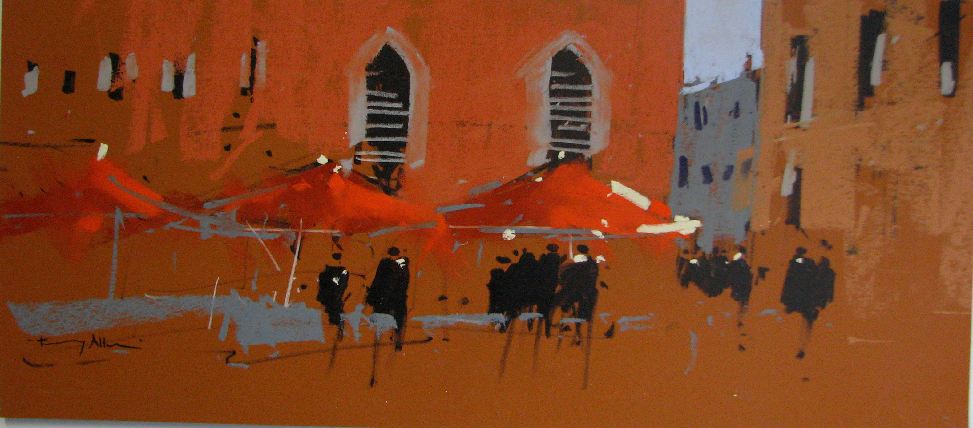 Tony Allain in RED ROCKS of LAS VEGAS | Red Rocks Pastel Soc