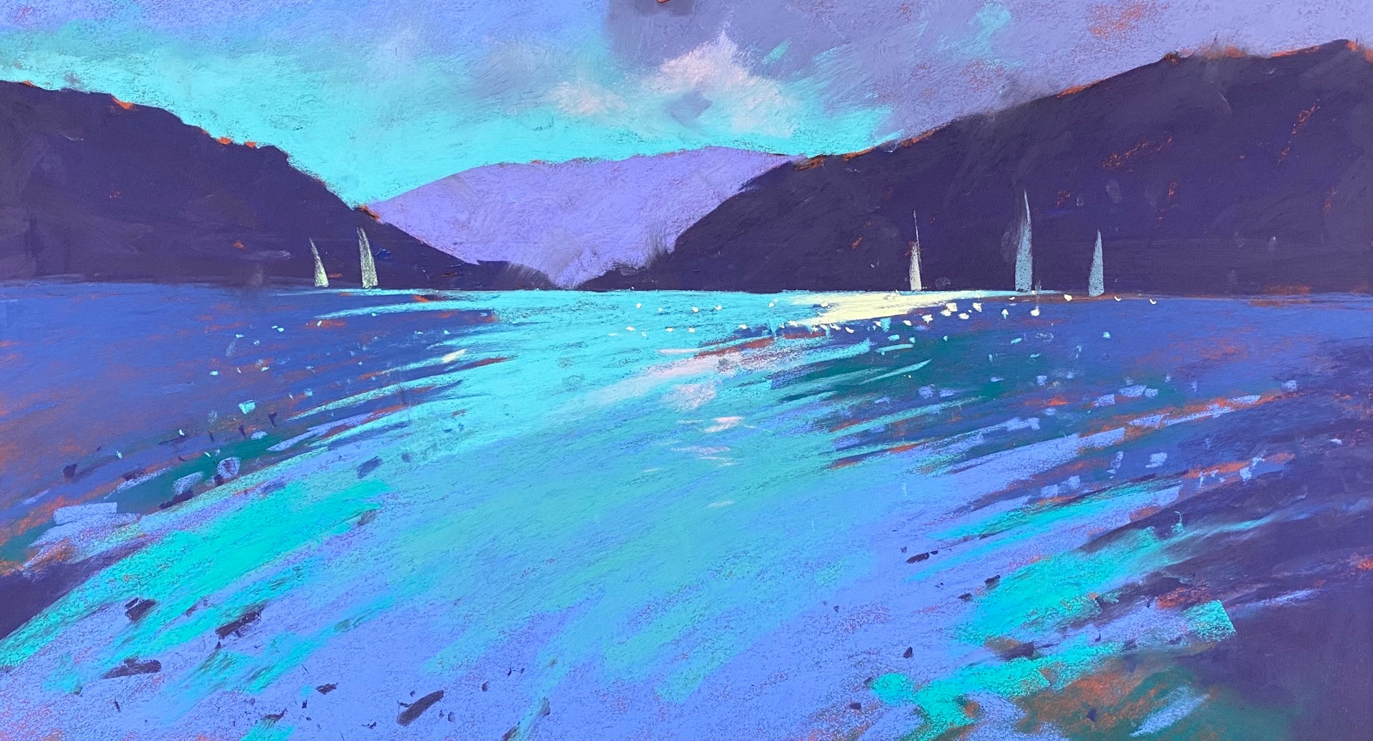 Tony Allain. Our Changing Climate. How to Paint It. | Red Rocks Pastel Soc