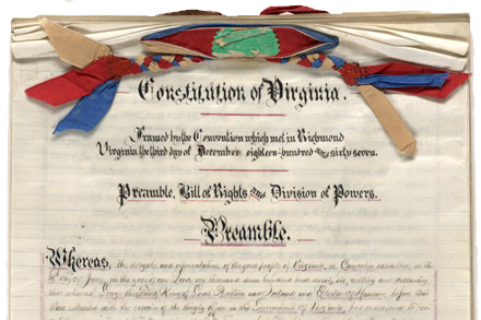 Virginia Division Constitution | scvva