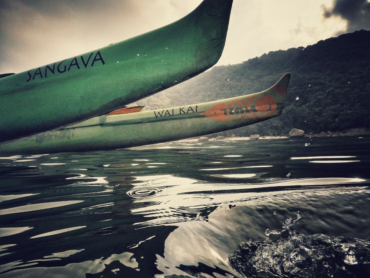 Canoa Caiçara - Clube de Va'a (Canoa Havaiana) em Santos - SP