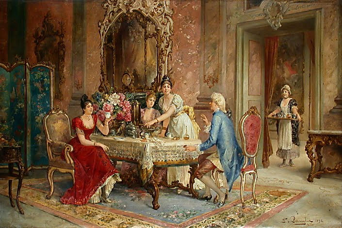 LA SOCIEDAD DEL SIGLO XIX EN IMÁGENES: LA BURGUESÍA