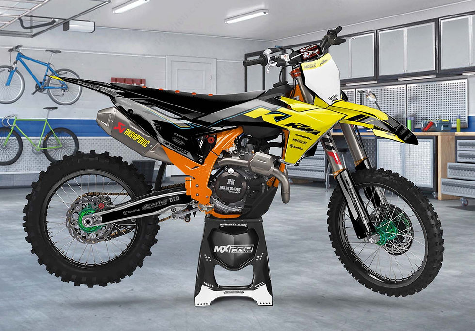 KTM Sunny Graphic Kit | MXProDecals