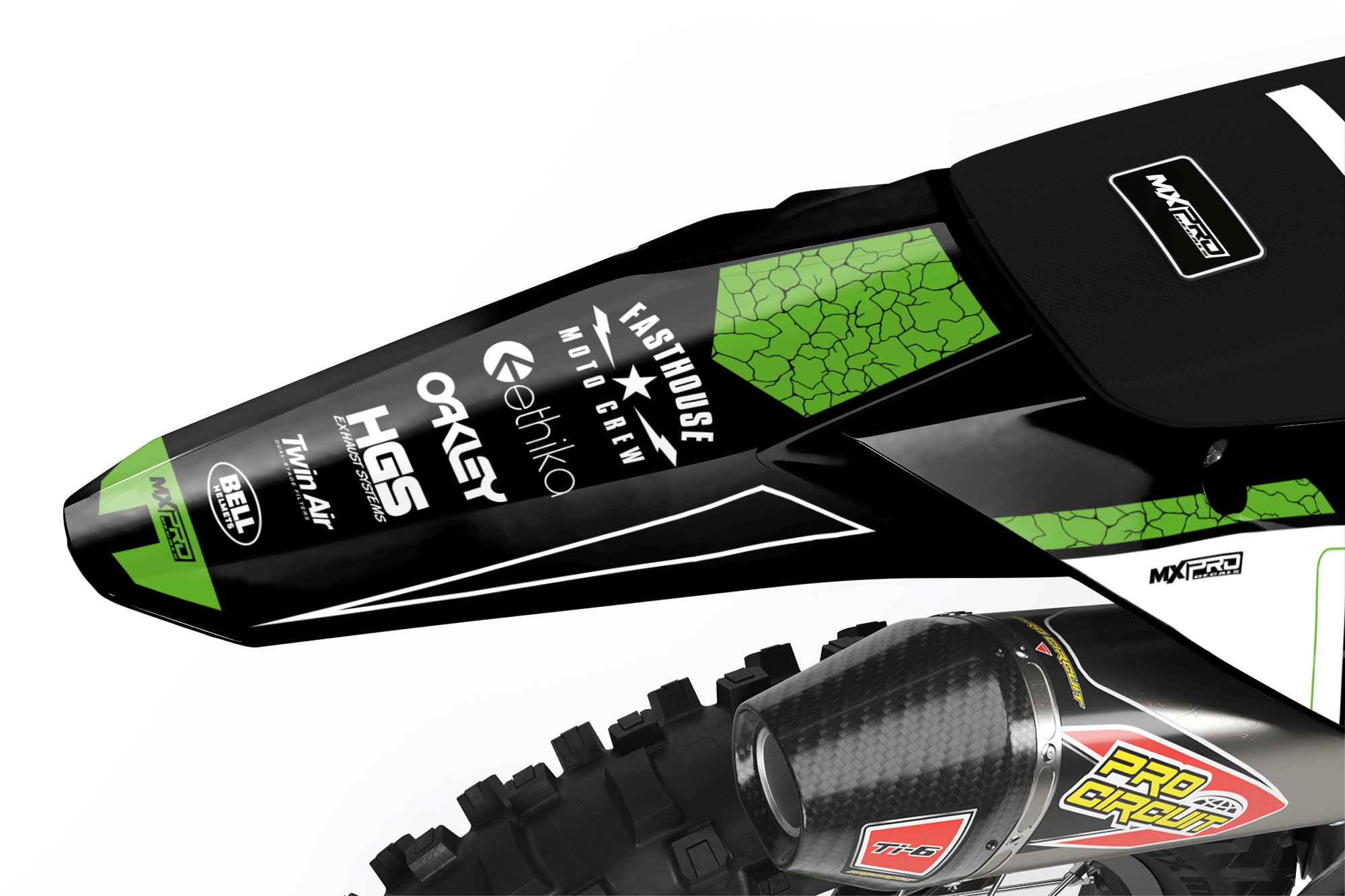 Kawasaki KX450 (2024-2025) KX250F (2025) graphic kit 23 | MXProDecals