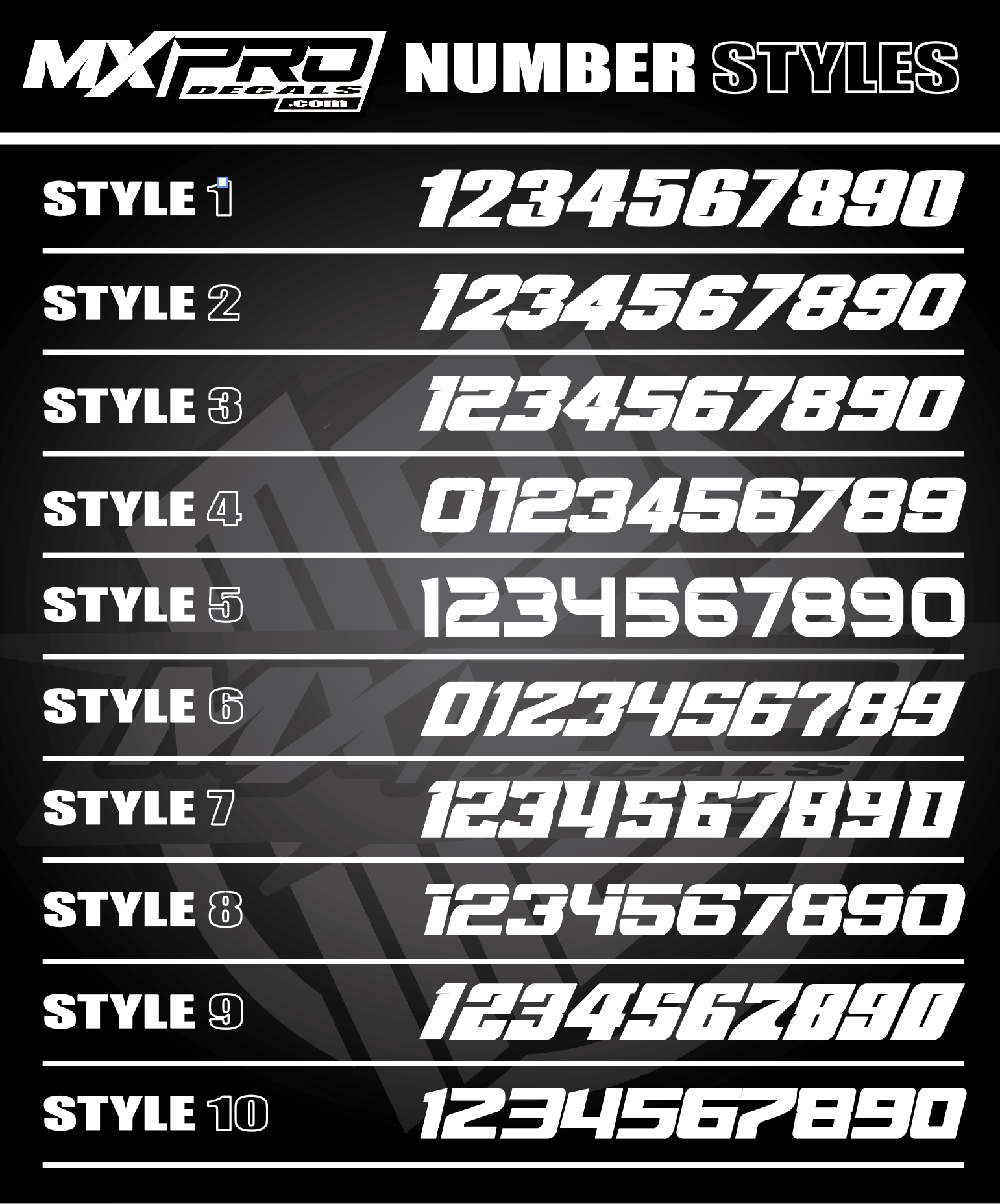 HONDA CRF250R (2014 to 2017) CRF450R (2013 to 2016) graphic kit 7 ...