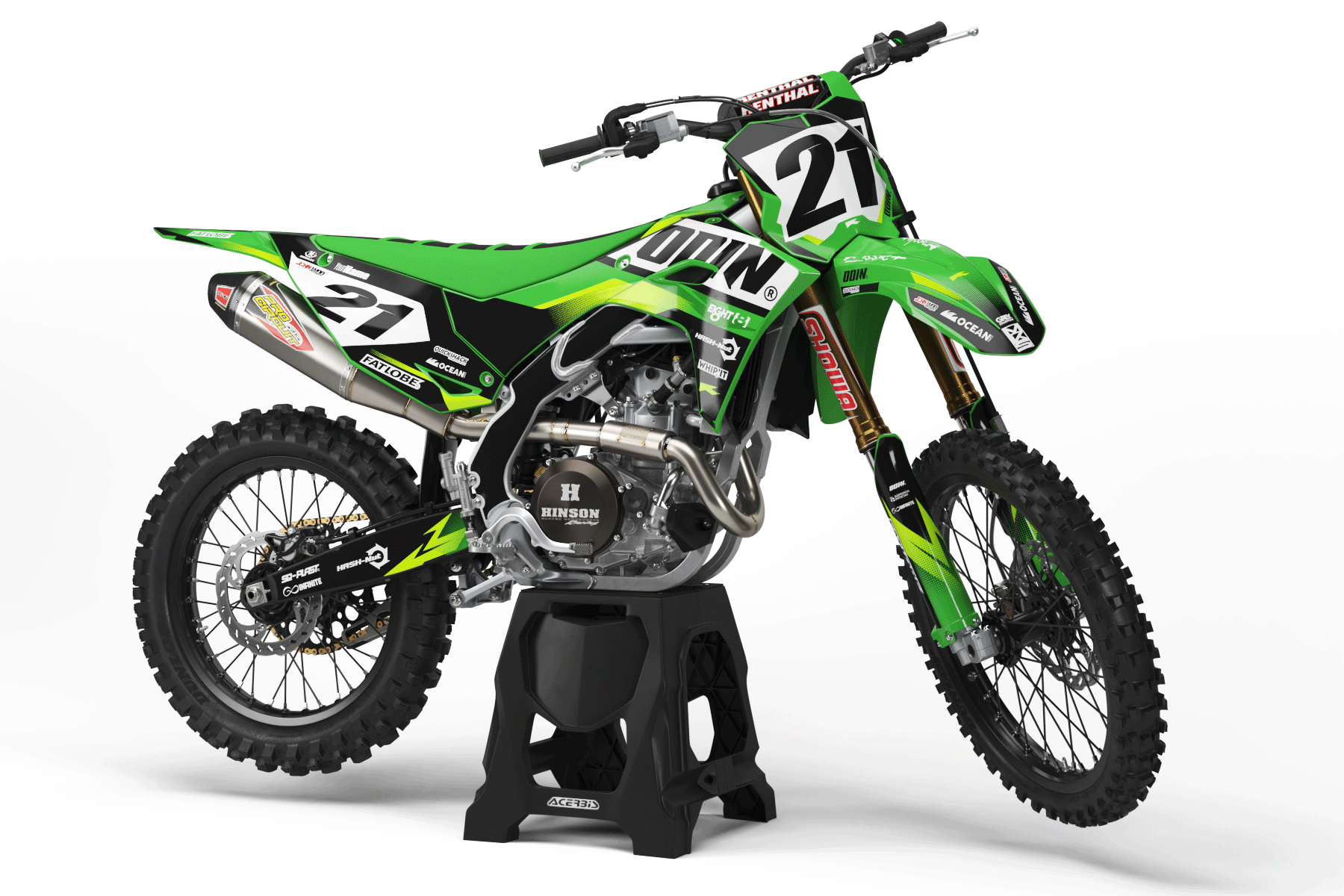 Kawasaki KX450 (2024-2025) KX250F (2025) graphic kit 18 | MXProDecals