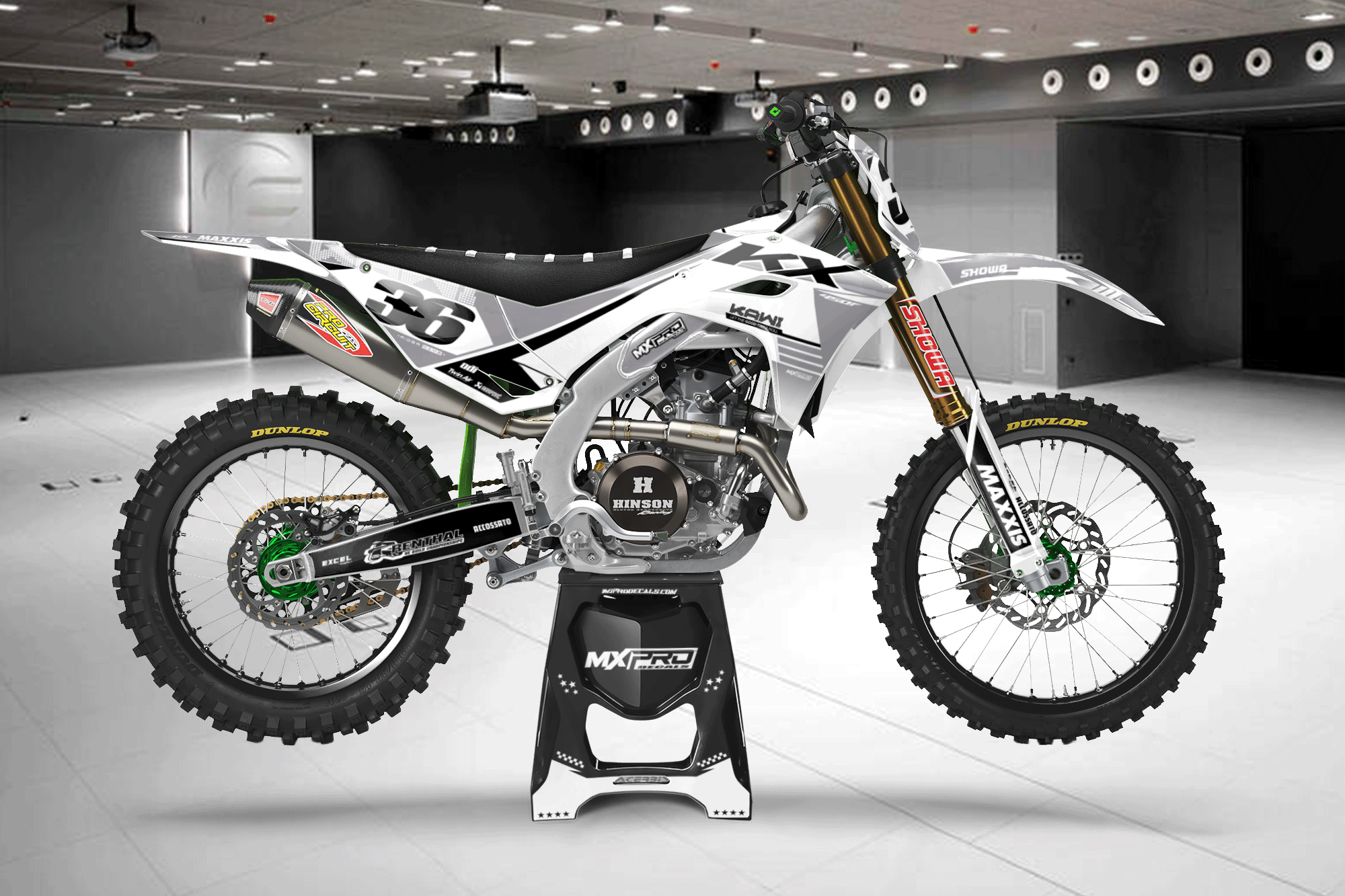 Kawasaki KX450 (2024-2025) KX250F (2025) graphic kit 22 | MXProDecals