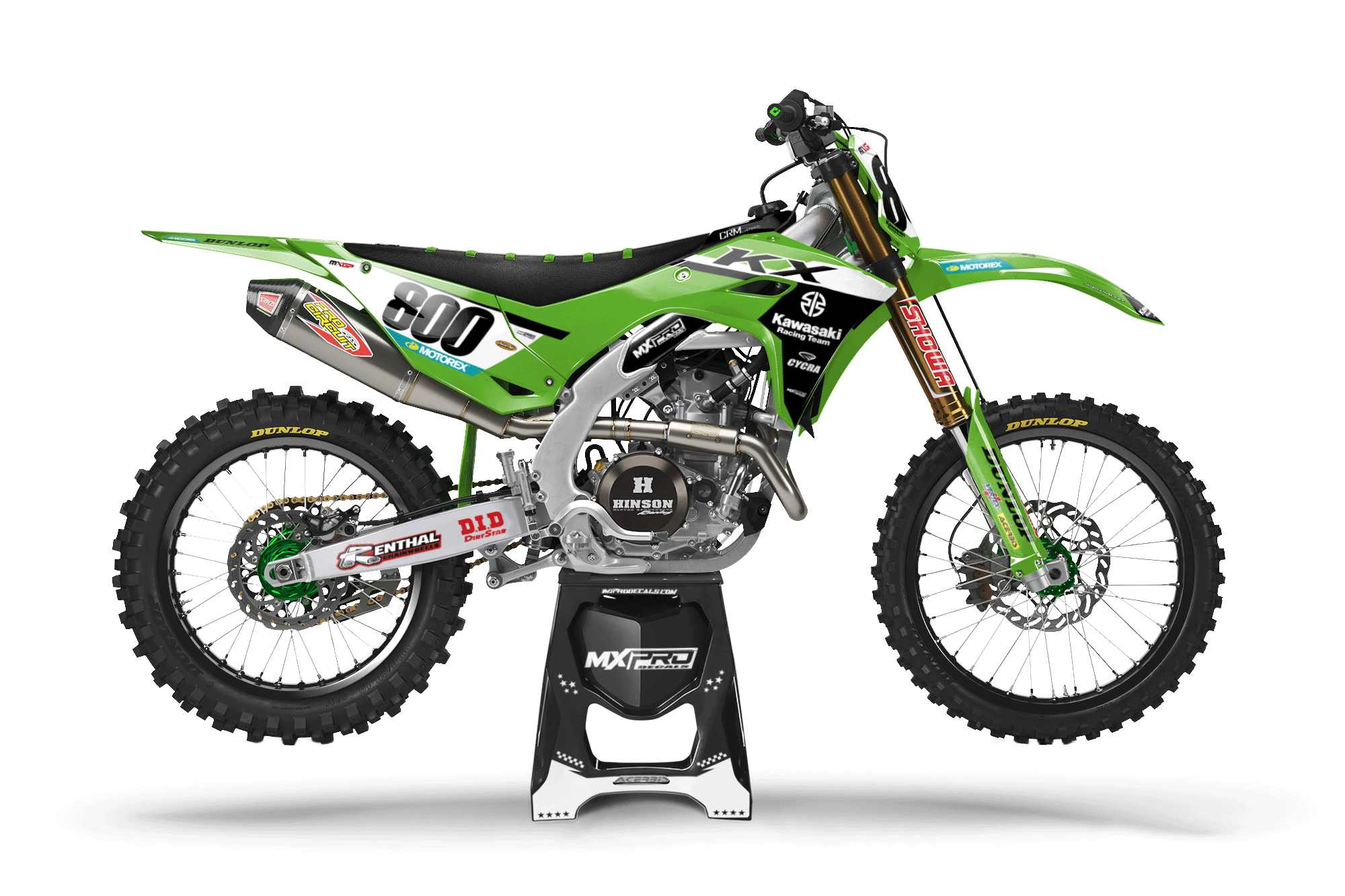 Kawasaki KX450 (2024-2025) KX250F (2025) graphic kit 28 | MXProDecals